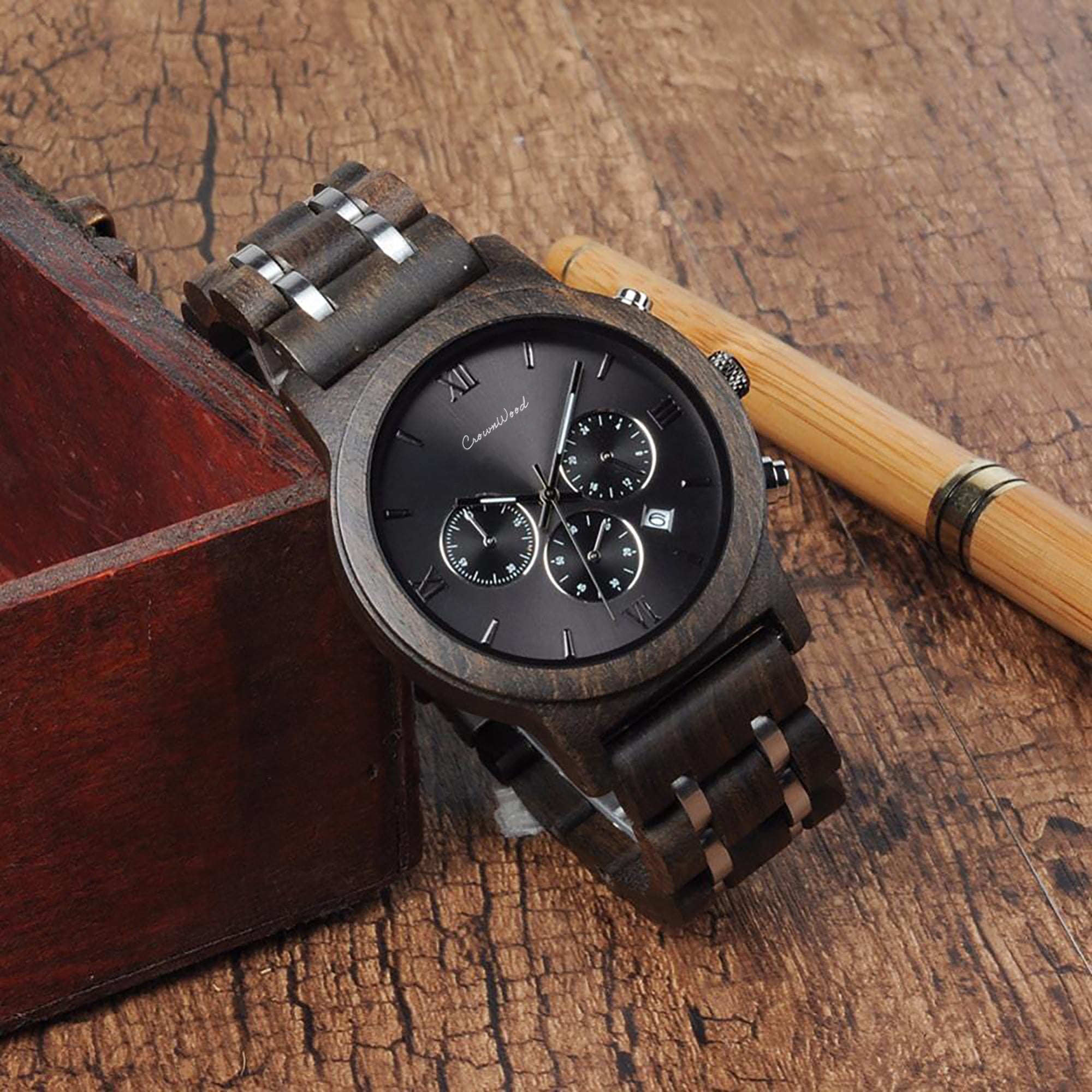 Explorer-Wooden Watches for Men Canada, canada watch, men's wood ...